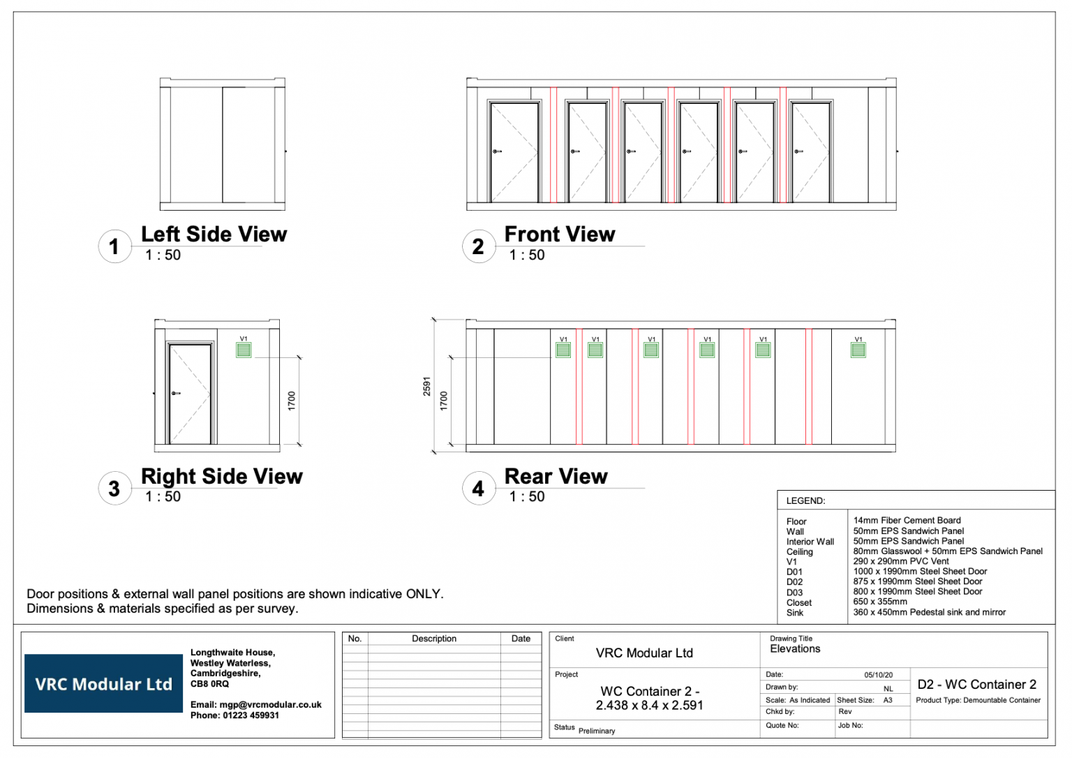 Modular Toilet & Shower Blocks | Modular Kitchens | VRC Modular